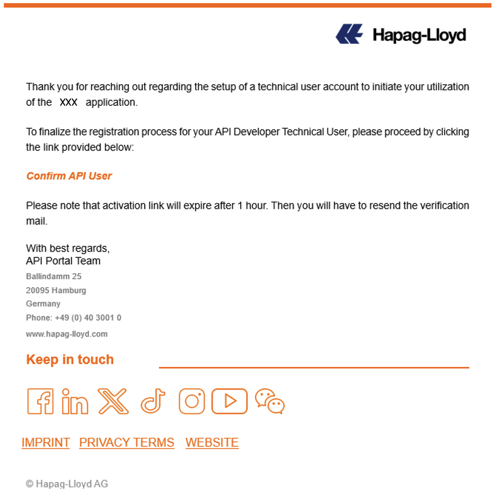 Hapag-Lloyd API Portal | Access HL APIs & connect to digital shipping services